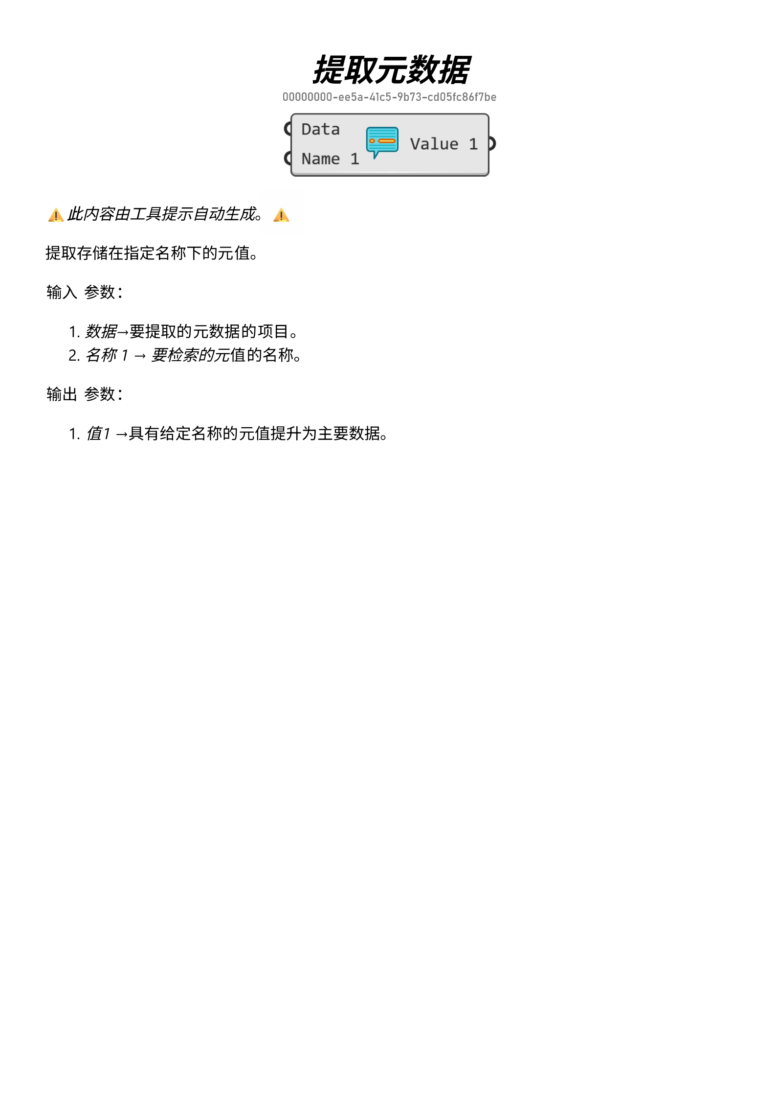 Extract Meta Data – MIX-ArtStudio