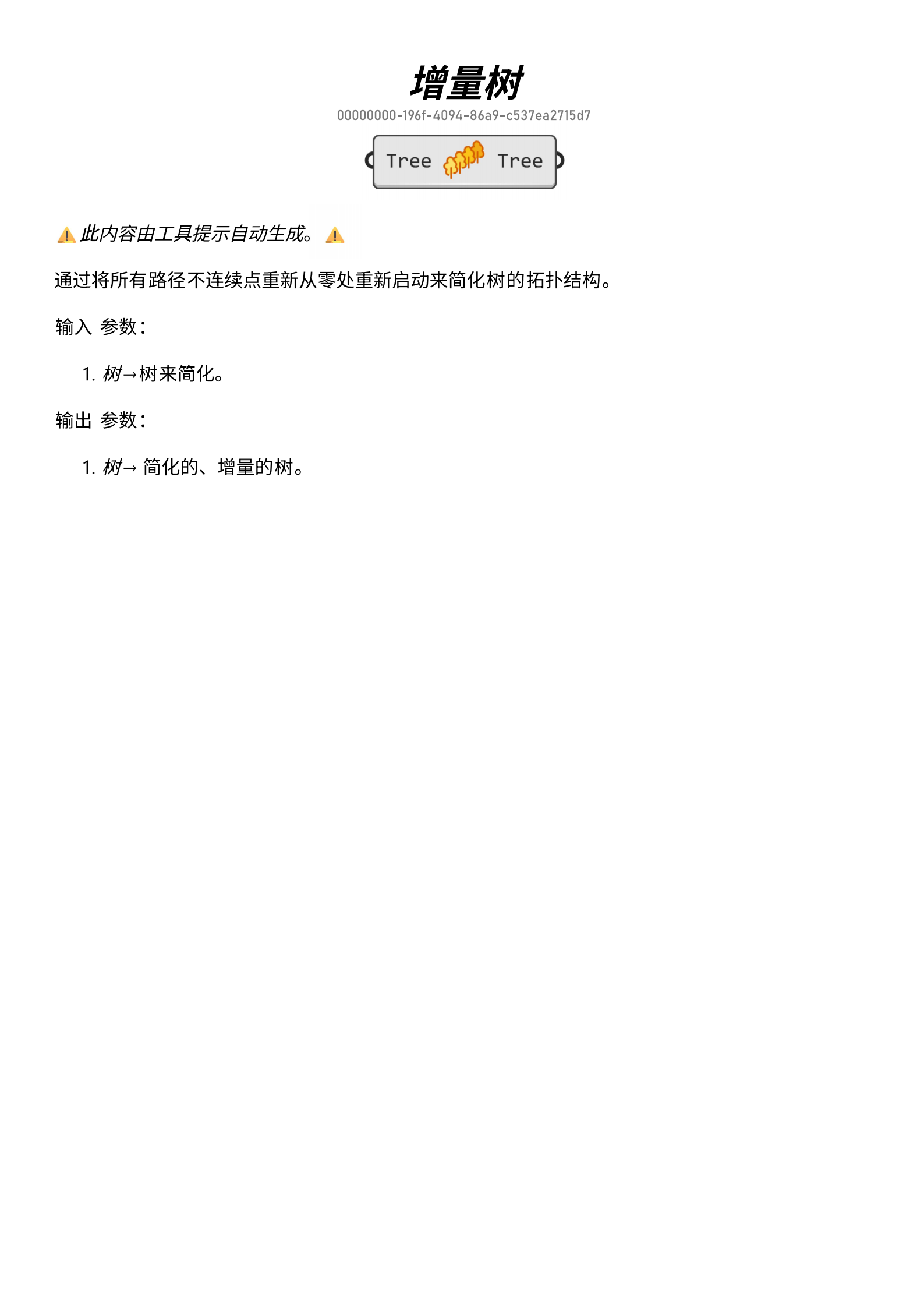 Incremental Tree – MIX-ArtStudio