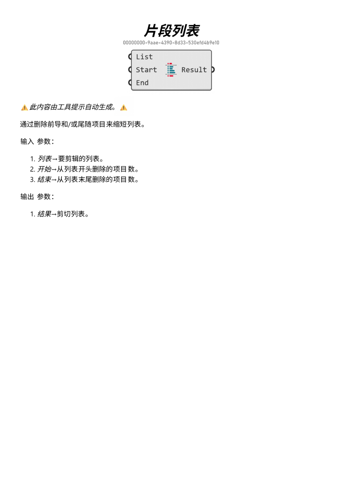 Snip List – MIX-ArtStudio